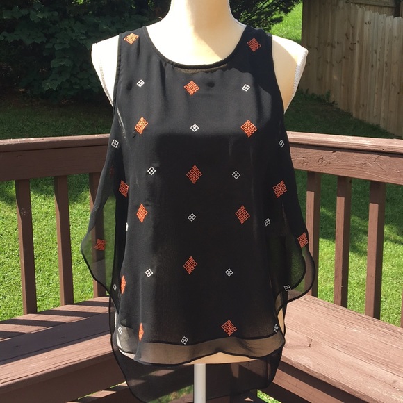 THML | Tops | Thml Sheer Top | Poshmark